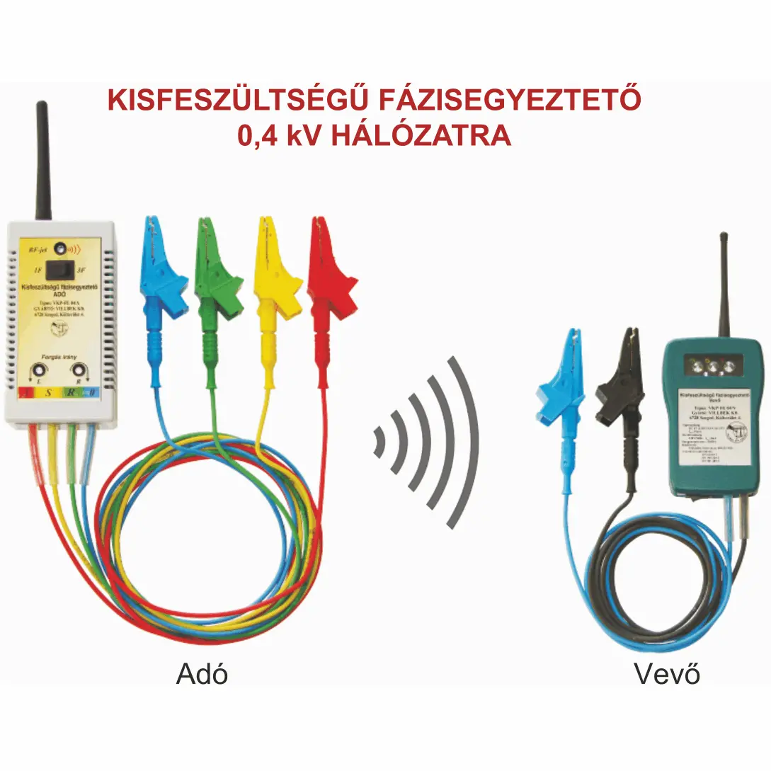 Villbek Kft. - LV PHASE COMPARATOR FOR 0,4 kV NETWORK